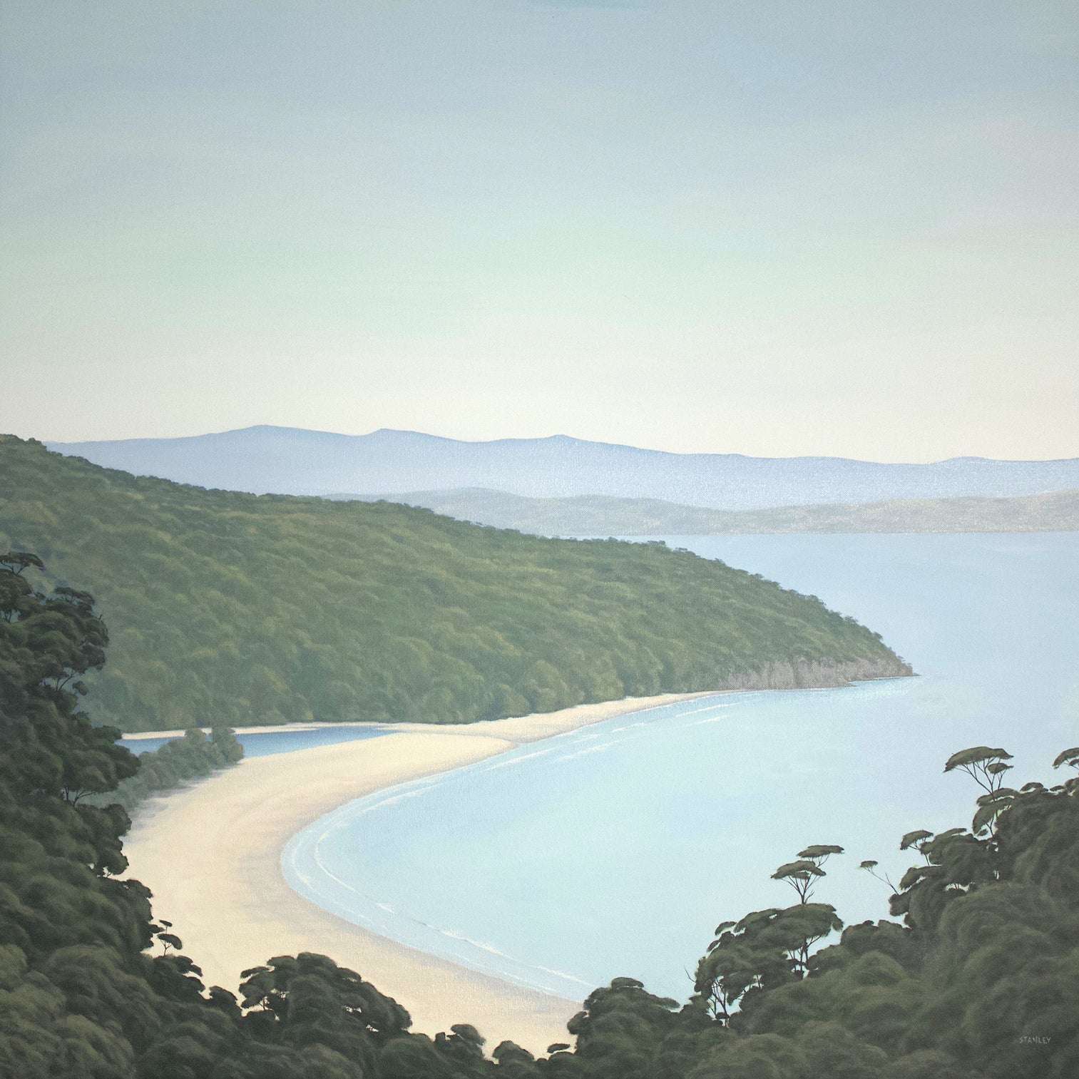 Kingston Beach from Boronia Hill – Richard Stanley