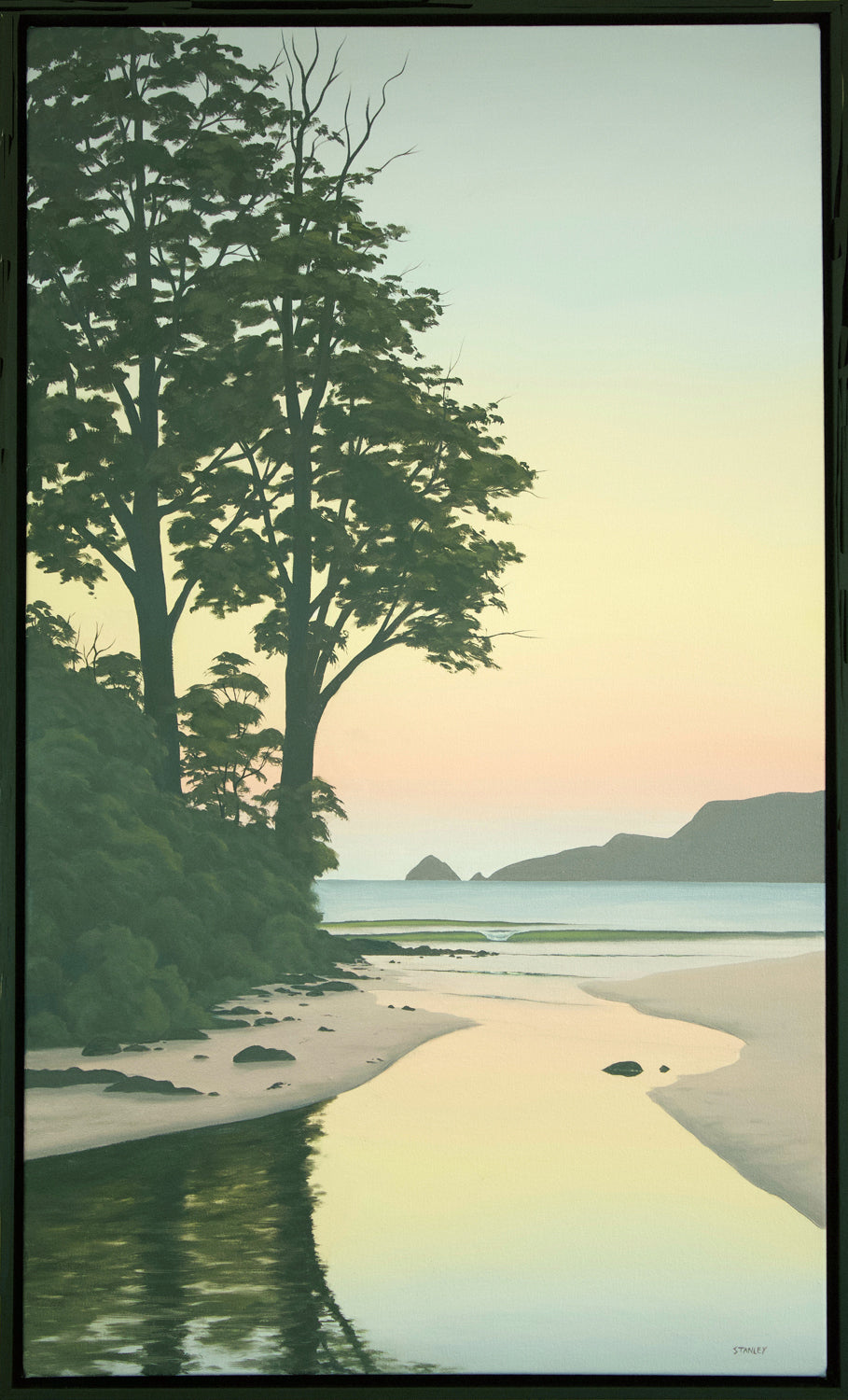 Two Tree Point Bruny Island 3 (Framed) – Richard Stanley